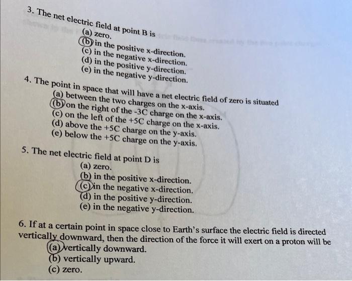 Solved Questions 2 to 5 pertain to the following two-charge | Chegg.com