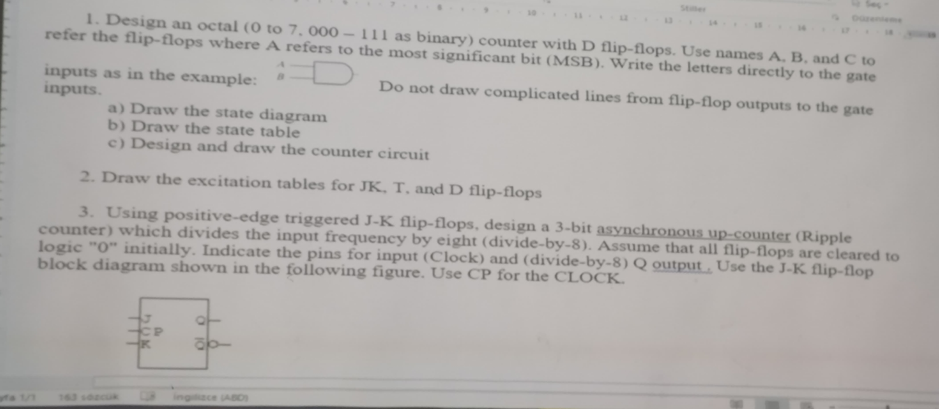 Solved Design an octal ( O ﻿to 7.000-111 ﻿as binary) | Chegg.com