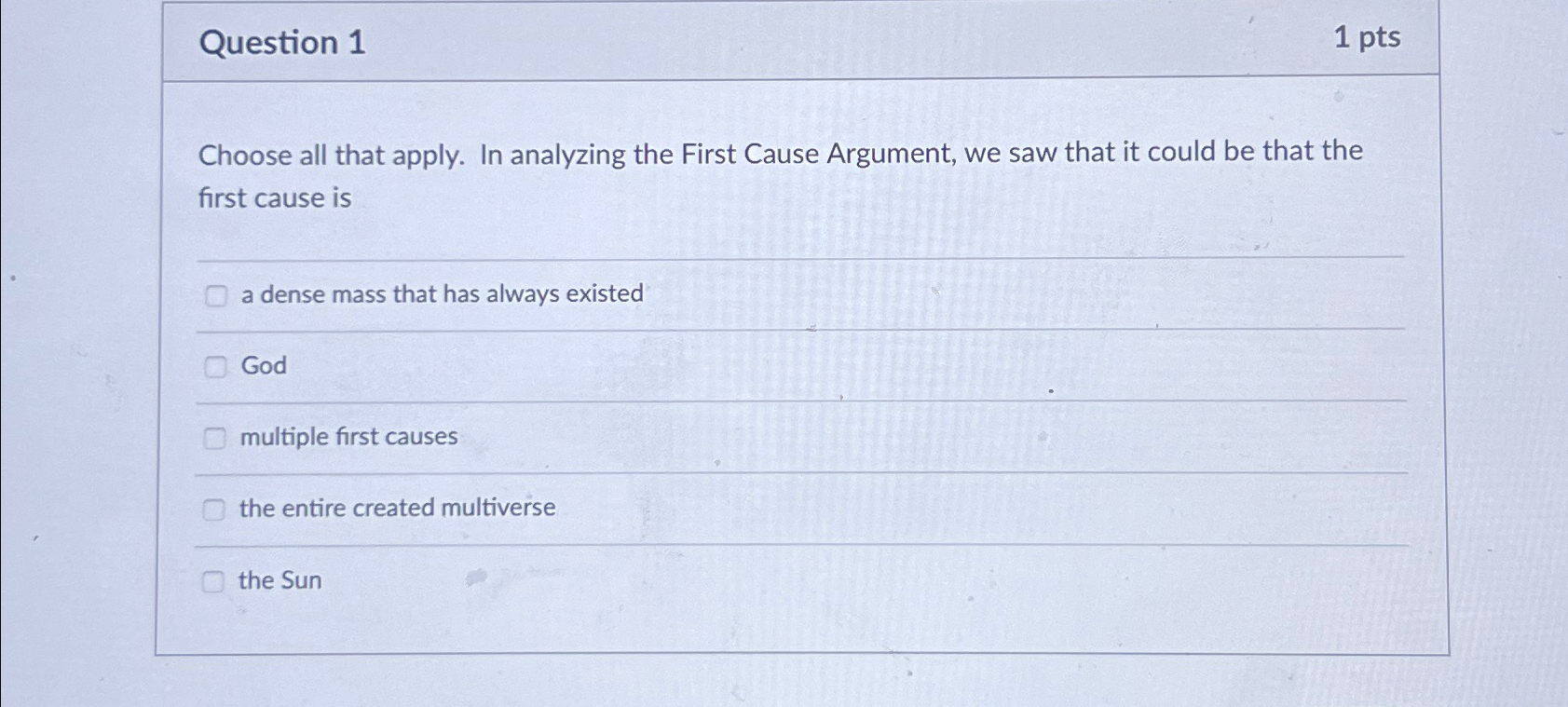 Solved Question 11 ﻿ptsChoose all that apply. In analyzing | Chegg.com