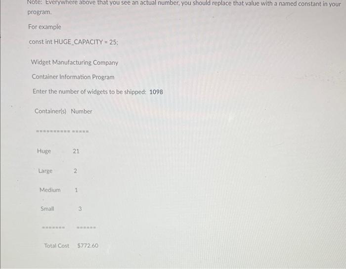 Solved Create a C++ Project named Container. This program | Chegg.com