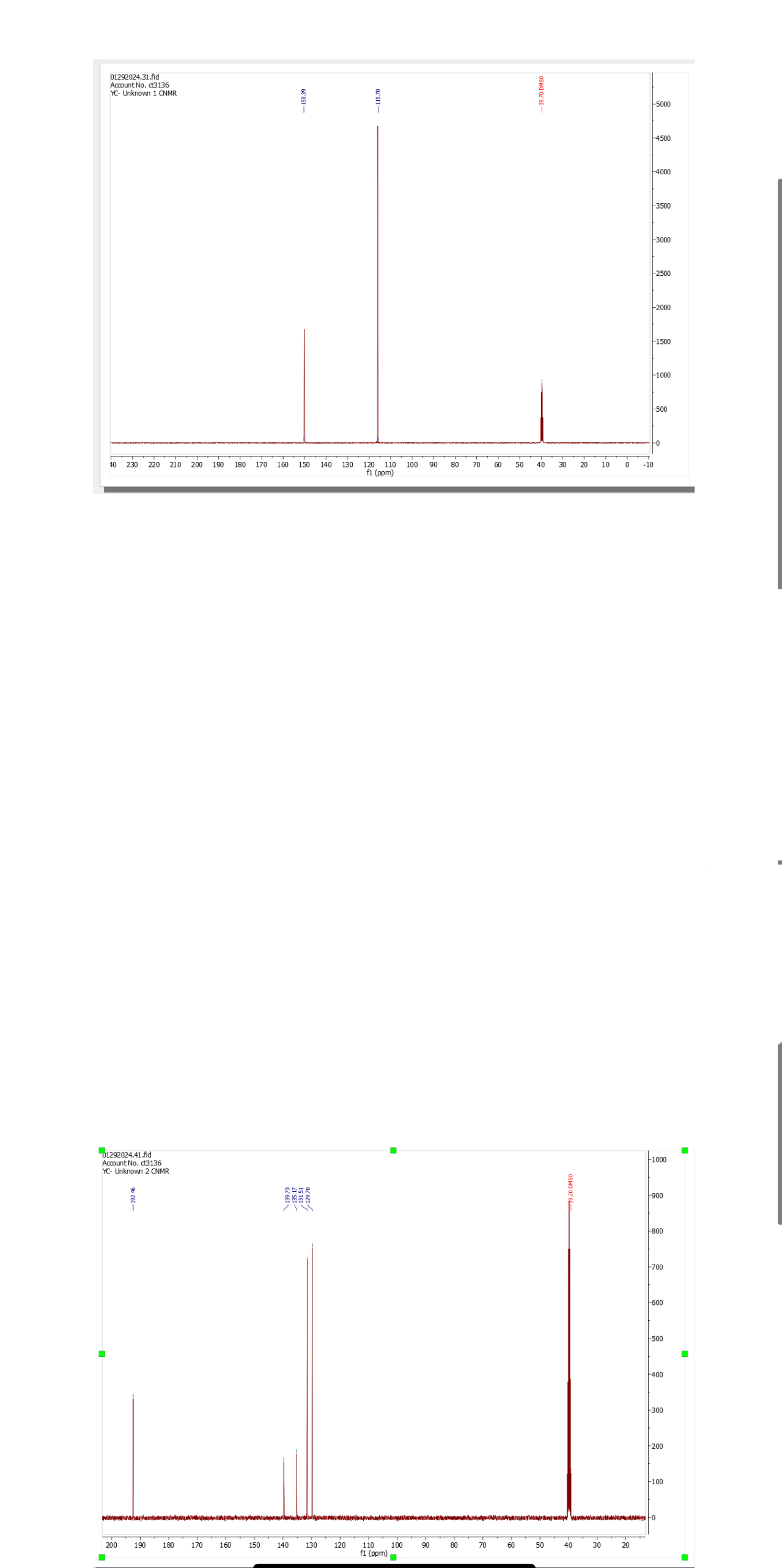 Solved 13C NMR spectra: Please insert (or draw) ﻿the | Chegg.com