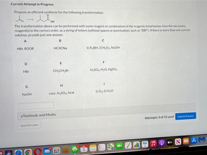 Solved Current Attempt in Progress Propose an efficient | Chegg.com