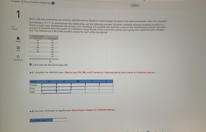 Solved Chapter 12 Extra Practice (Optional 1 03 pon When | Chegg.com