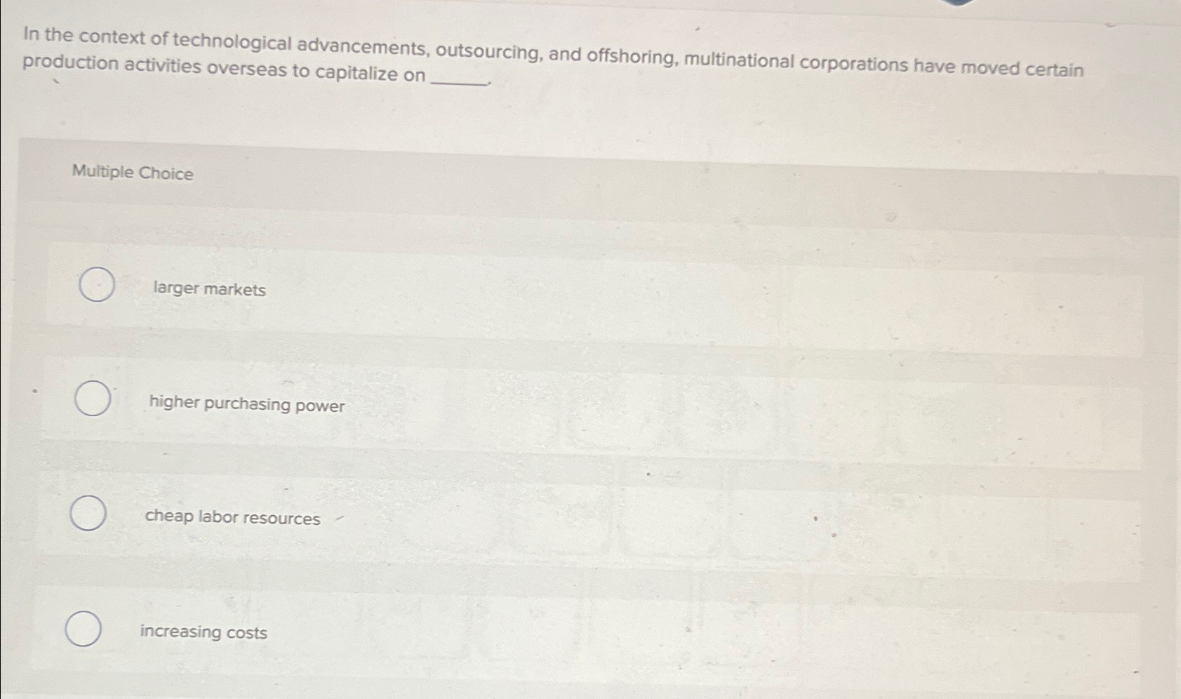 Solved In the context of technological advancements, | Chegg.com