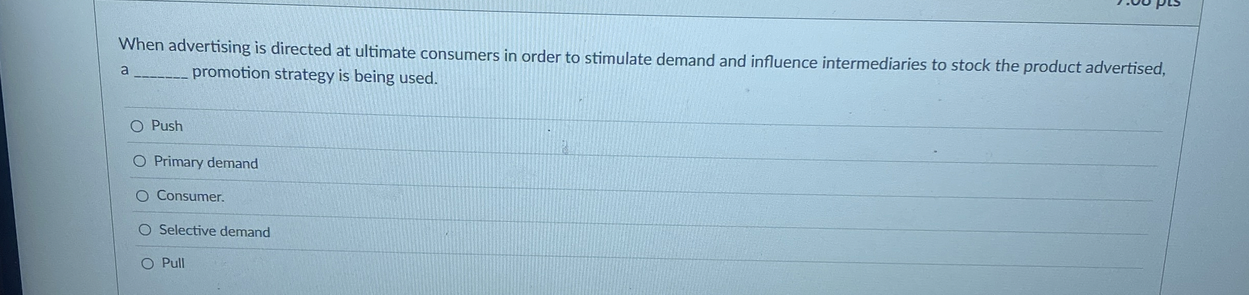 Solved When advertising is directed at ultimate consumers in | Chegg.com