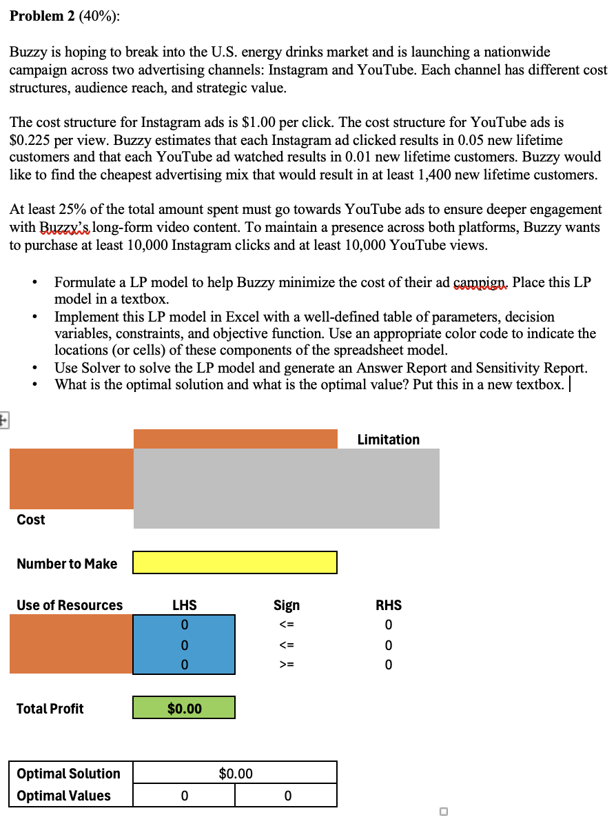Can you help me set up the problem and fill in the | Chegg.com