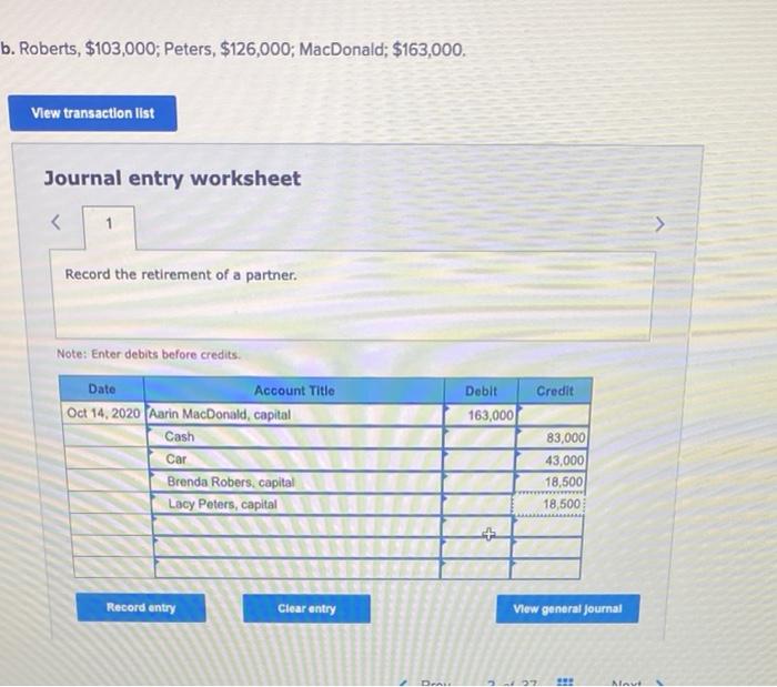 Solved Brenda Roberts, Lacy Peters, and Aarin MacDonald are | Chegg.com