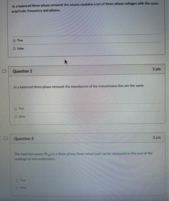 Solved In a balanced three-phase network the source contains | Chegg.com