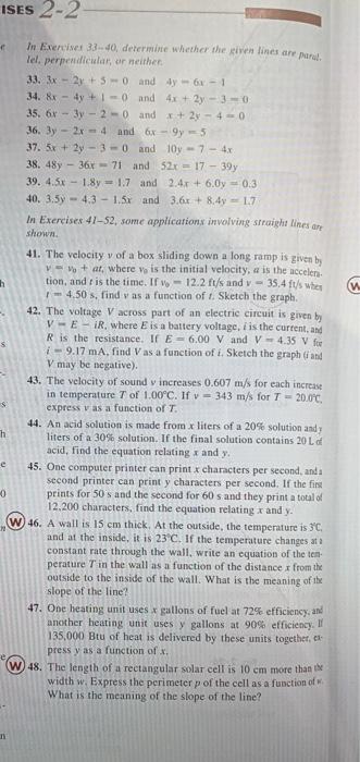 Solved Exercises 2-2, page 36, problems: 1. 4. 11. 13. 18. | Chegg.com