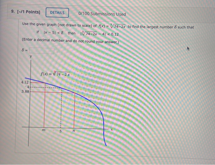 Solved Use the given graph off to state the value of each | Chegg.com