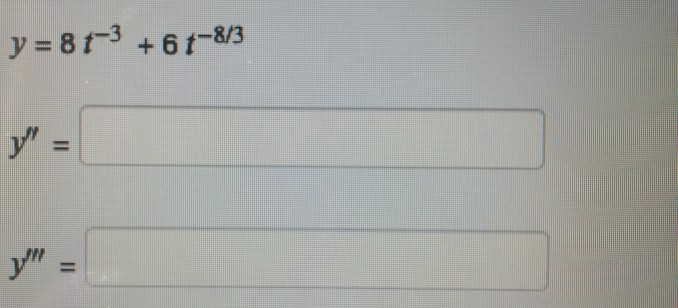 Solved y=813 +67-83 | Chegg.com
