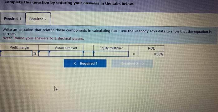 Solved Determine the following components of the DuPont | Chegg.com