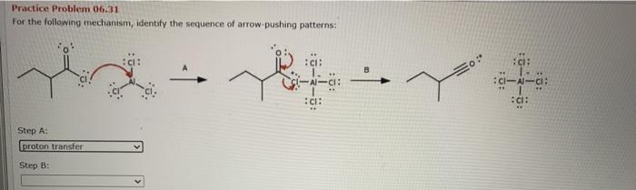 Solved Practice Problem 06.31 For the following mechanism, | Chegg.com