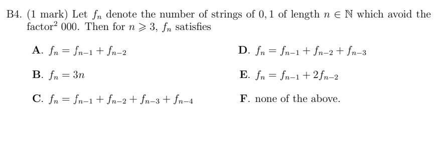 Solved 2 If W Is A String U Is A Factor Means W U0uu1 