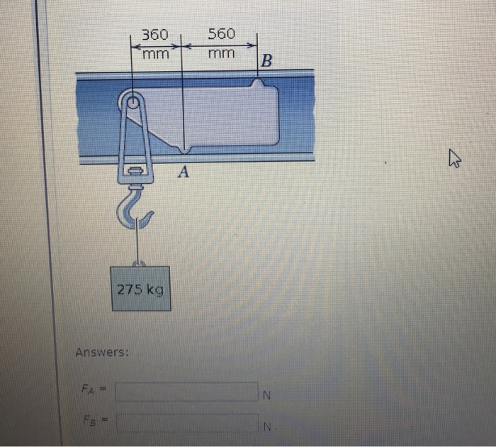 Solved To facilitate shifting the position of a lifting hook | Chegg.com
