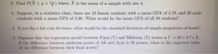 Solved 2. Find P(X | Chegg.com