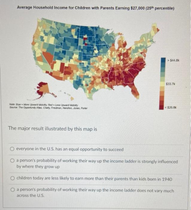 Solved Average Household Income for Children with Parents | Chegg.com