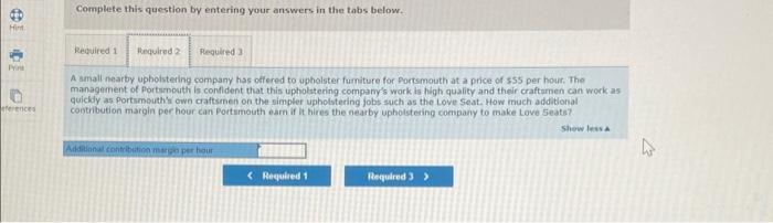 Solved Exercise 11-6 (Algo) Manoging a Constrained Resource | Chegg.com