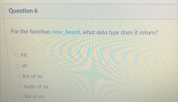 Solved For the function display_instruct, what does it | Chegg.com