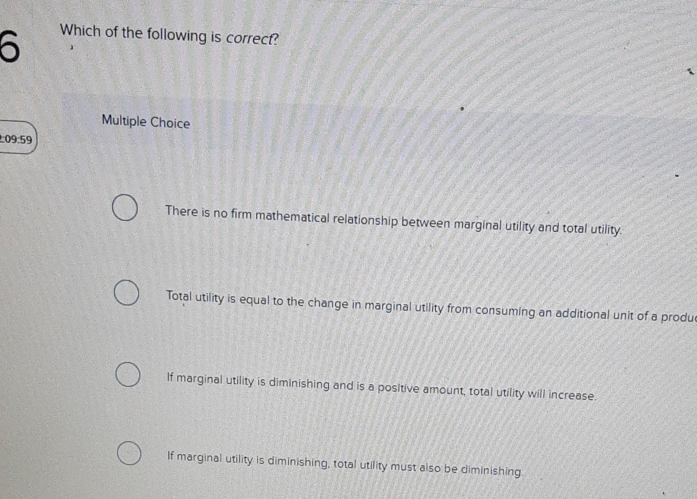 Solved Which of the following is correct? Multiple Choice | Chegg.com