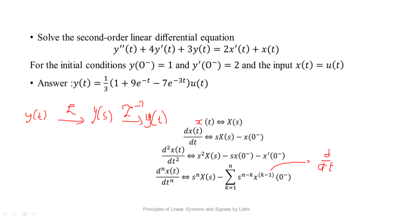 Solved Solve the second-order linear differential | Chegg.com