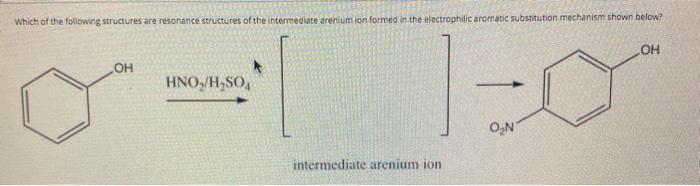 Solved Which of the following structures are resonance | Chegg.com