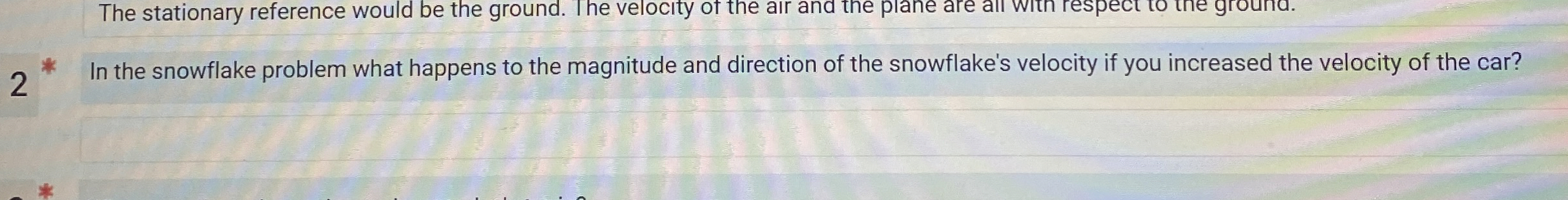 Solved In the snowflake problem what happens to the | Chegg.com