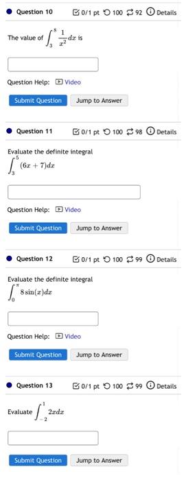 Solved Question 10 B0/1 pt 9100 92 Details Lord The value of | Chegg.com Solved Question 10 B0/1 pt 9100 92 Details Lord The value of | Chegg.com