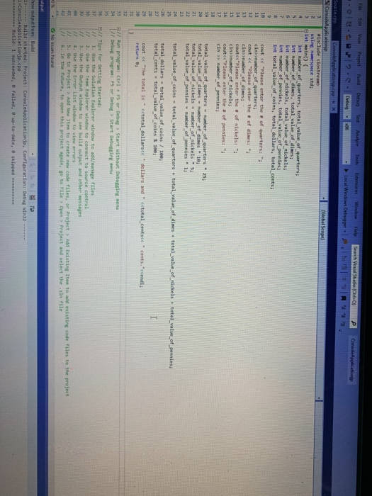 Solved hello,I compiled my code successfully as per photo. | Chegg.com