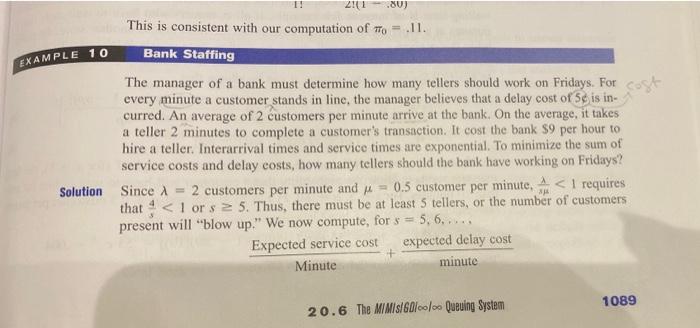 Solved Using Excel, how can we solve this problem if s = 10 | Chegg.com