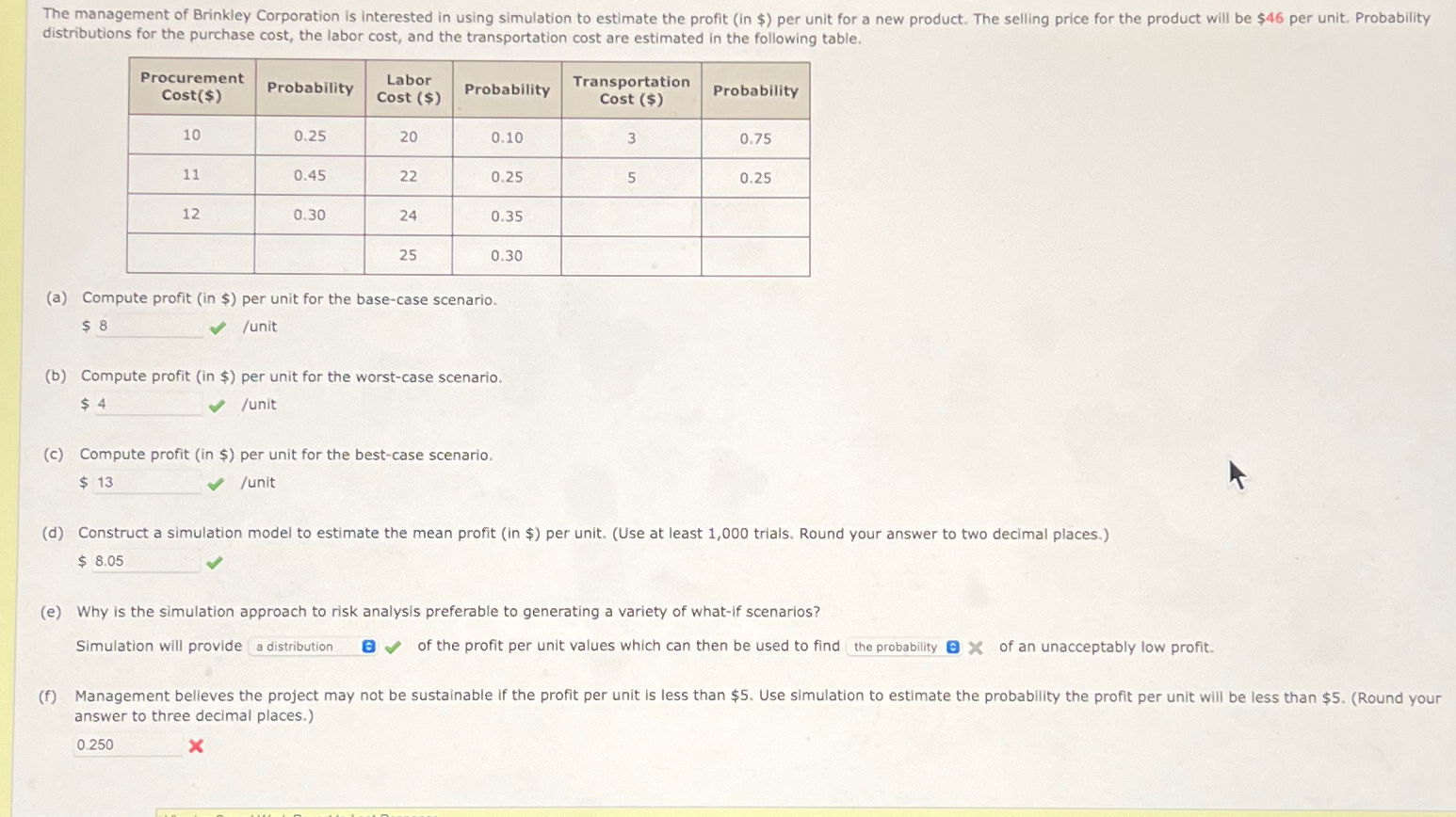 Solved The management of Brinkley Corporation is interested | Chegg.com