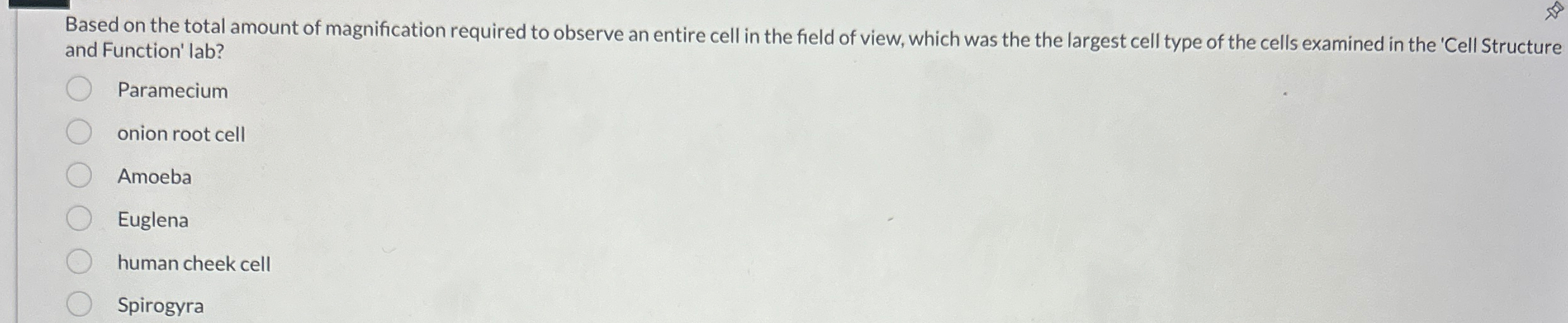 Solved Based on the total amount of magnification required | Chegg.com