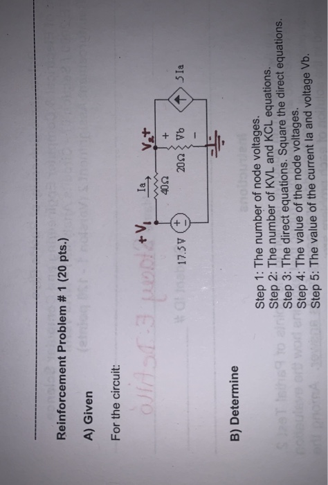 Solved Reinforcement Problem # 1 (20 pts.) A) Given (etnioe | Chegg.com