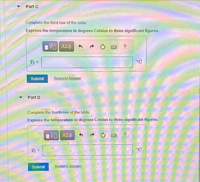Solved Complete the first row of the table. Express the | Chegg.com