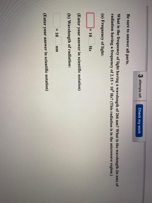 Solved Saved 3 attempts left Check my work Enter your answer | Chegg.com