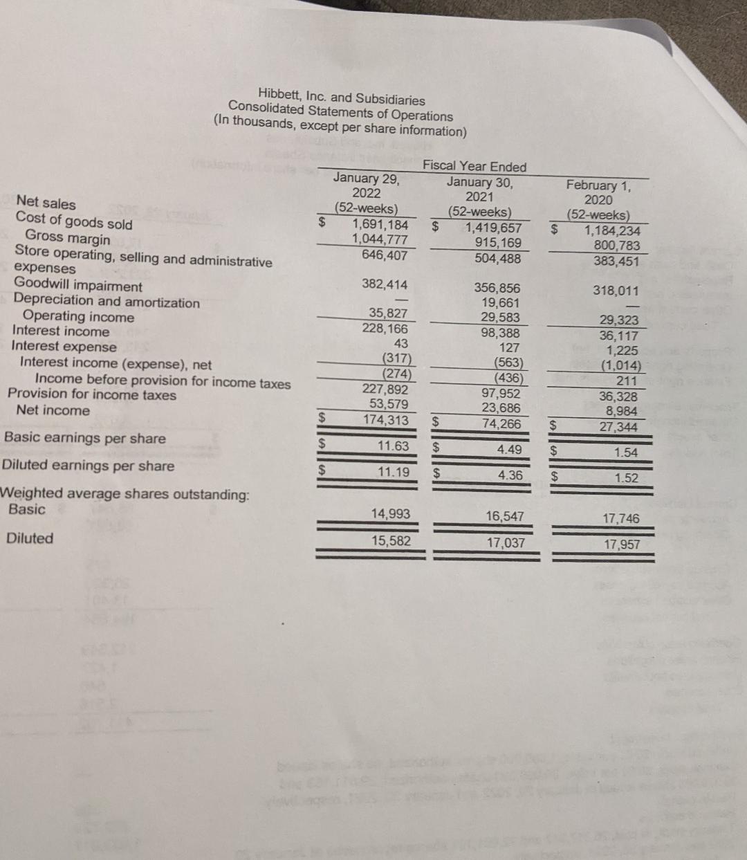 Solved \begin{tabular}{|l|} \hline NI/NS \\ \hline COGS/NS | Chegg.com