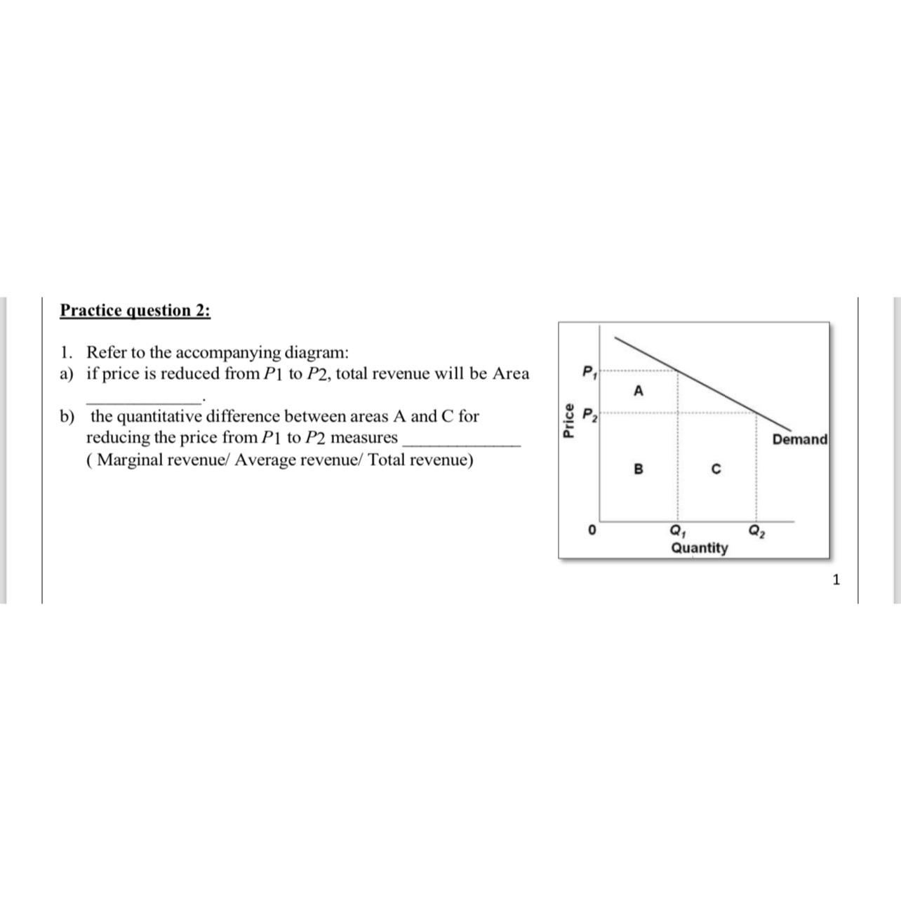 Solved Practice question 2:Refer to the accompanying | Chegg.com