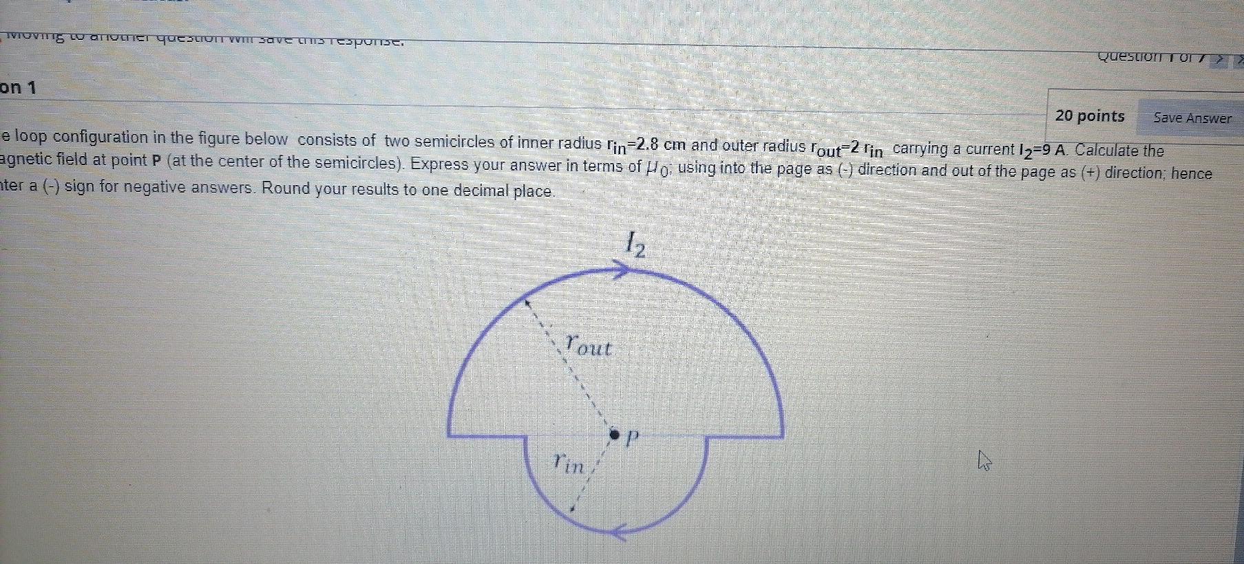 Solved The loop configuration in the figure below consists | Chegg.com