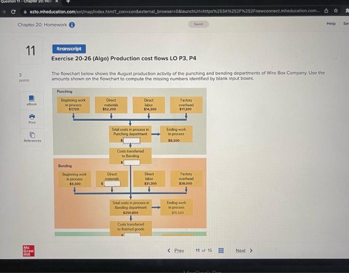Solved The flowchart below shows the August production | Chegg.com