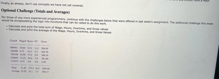 Solved Write a C program using multiple functions that will | Chegg.com