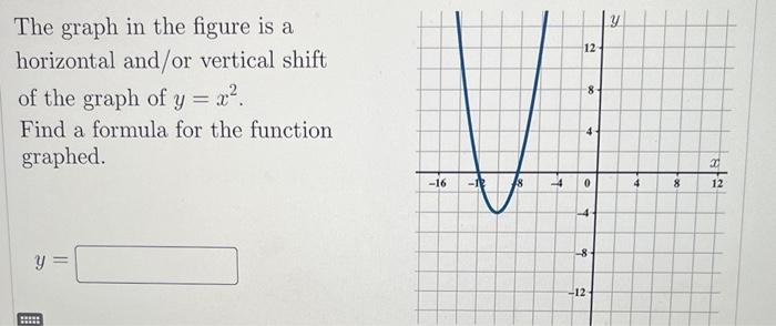 Solved The graph in the figure is a horizontal and/or | Chegg.com