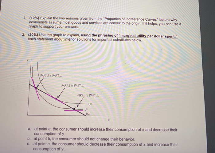 Solved 1. (10%) Explain the two reasons given from the | Chegg.com