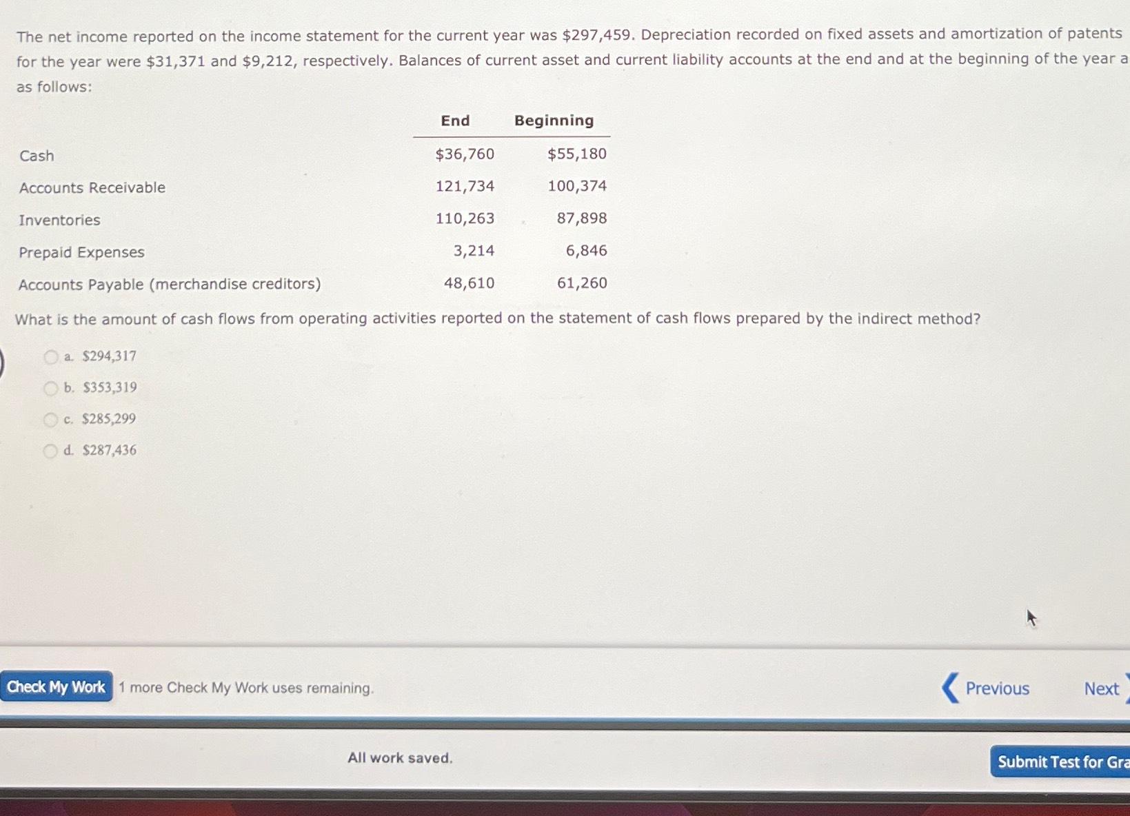 Solved The net income reported on the income statement for | Chegg.com