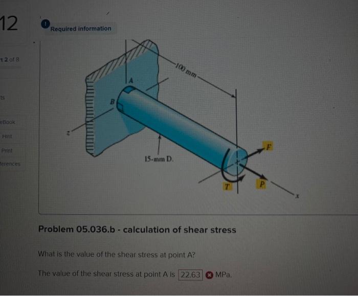 Solved Required information Problem 05.036 - Determination | Chegg.com