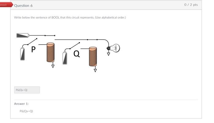 Rrect Question 6 02 Pts Write Below The Sentence Of 