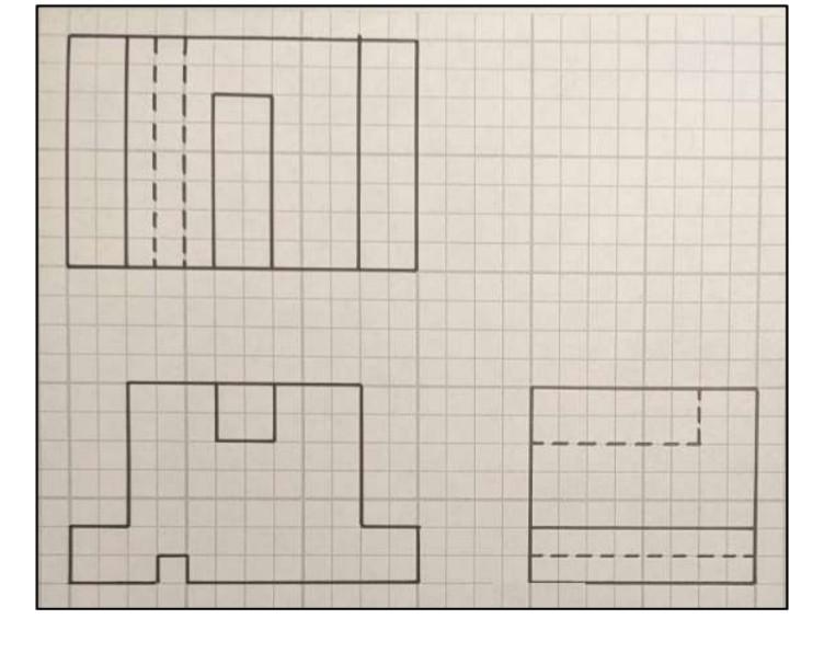 Solved 1 1 Using the graph paper below. Sketch an | Chegg.com