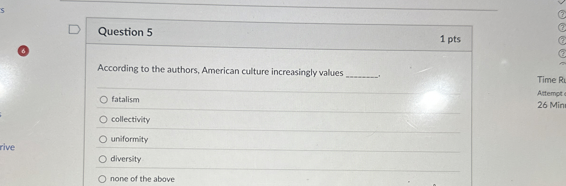 Solved Question 51 ﻿ptsAccording to the authors, American | Chegg.com