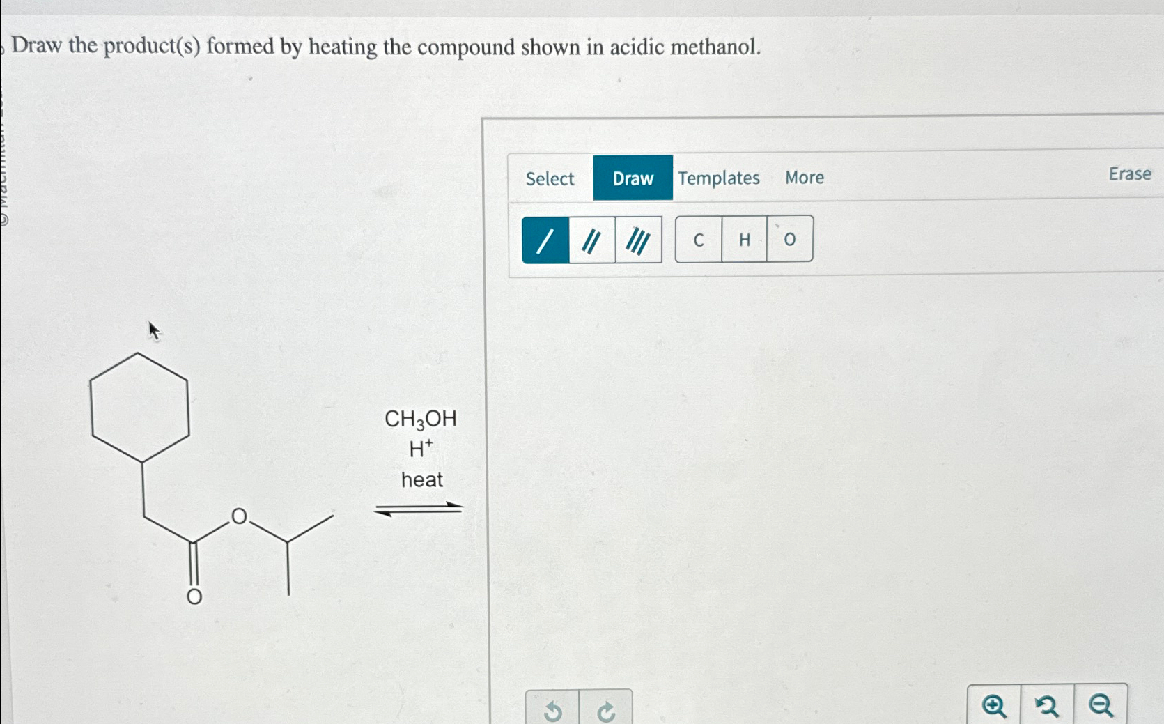 Solved Draw the product(s) ﻿formed by heating the compound | Chegg.com
