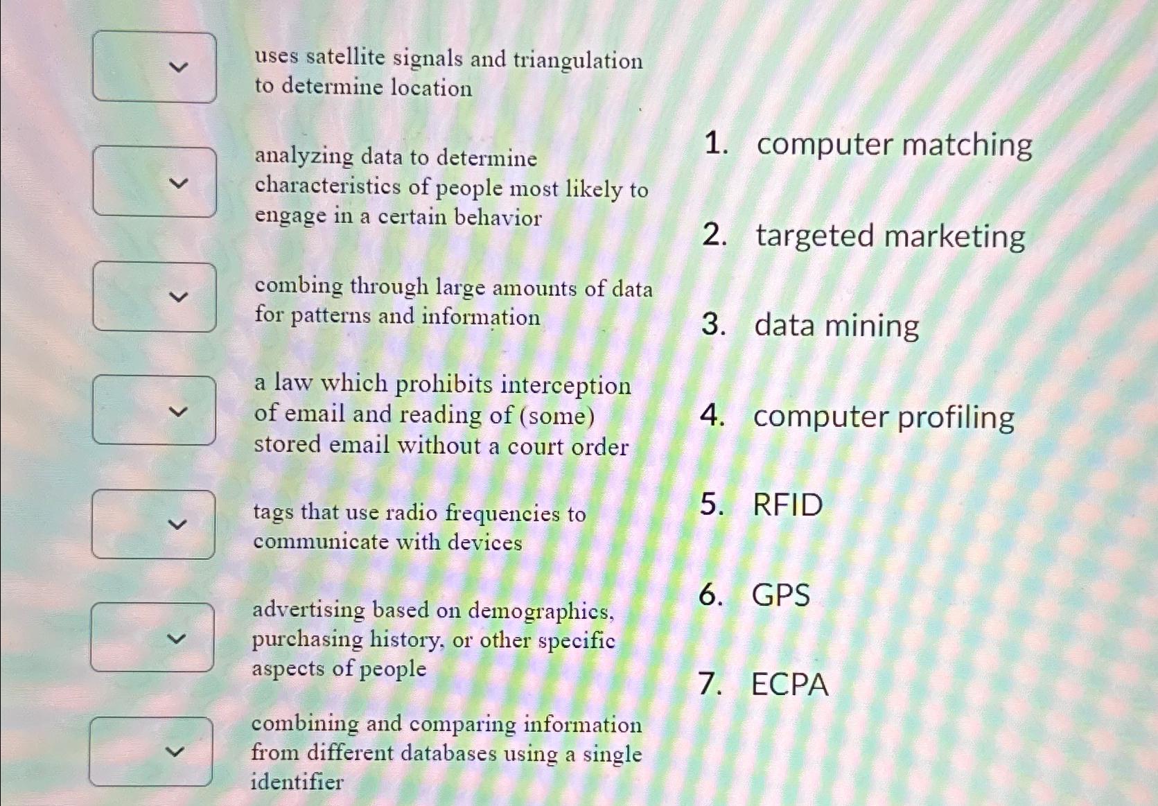 Solved uses satellite signals and triangulation to determine | Chegg.com