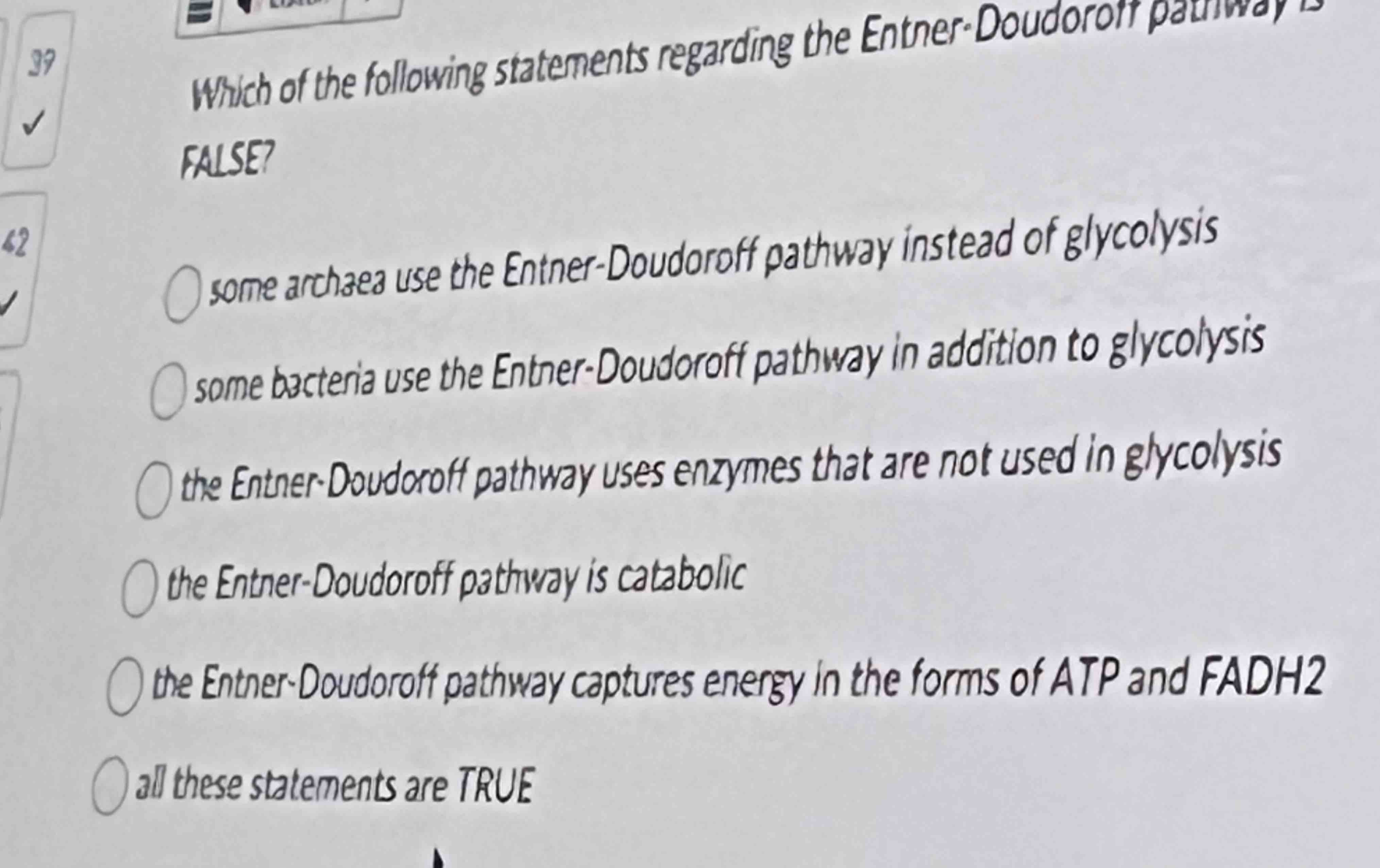 Solved Which of the following statements regarding the | Chegg.com